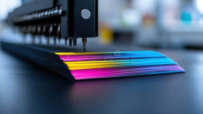 Large Format Printer Processing Signage at High Speed in a Printing ...