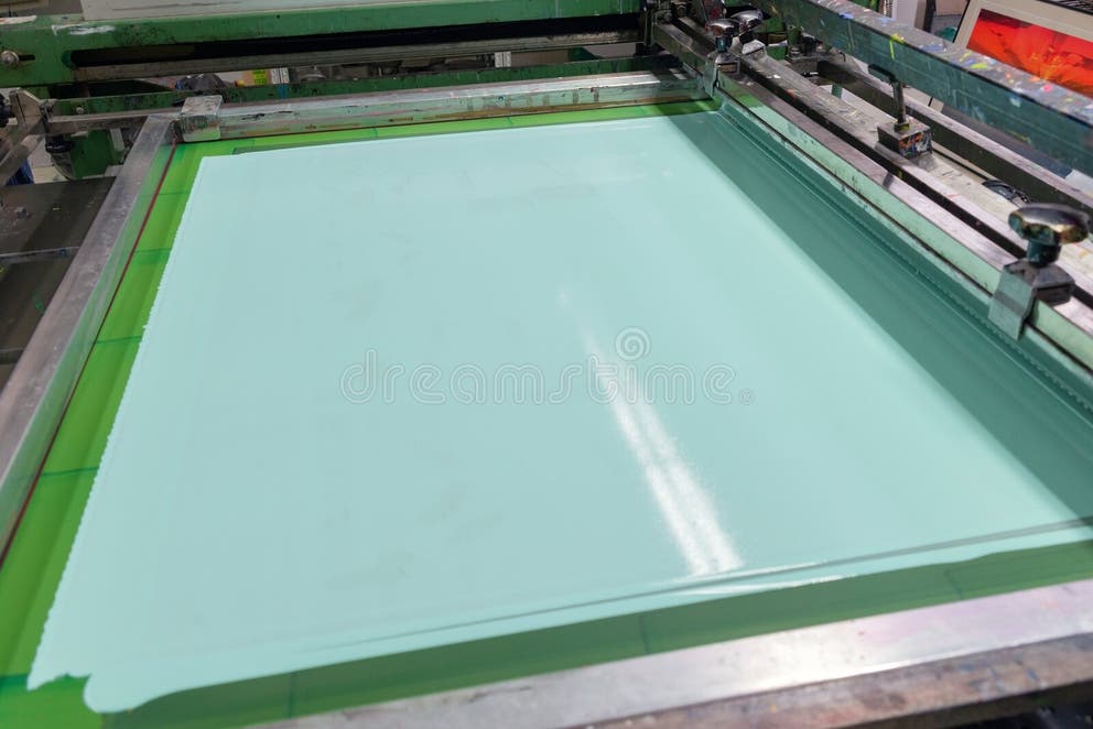 Large Format Screen Printing Serigraphy Screenprint Studio Workshop ...