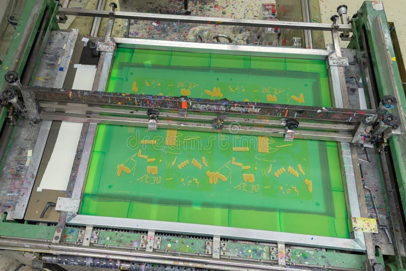 Large Format Screen Printing Serigraphy Screenprint Studio Workshop ...