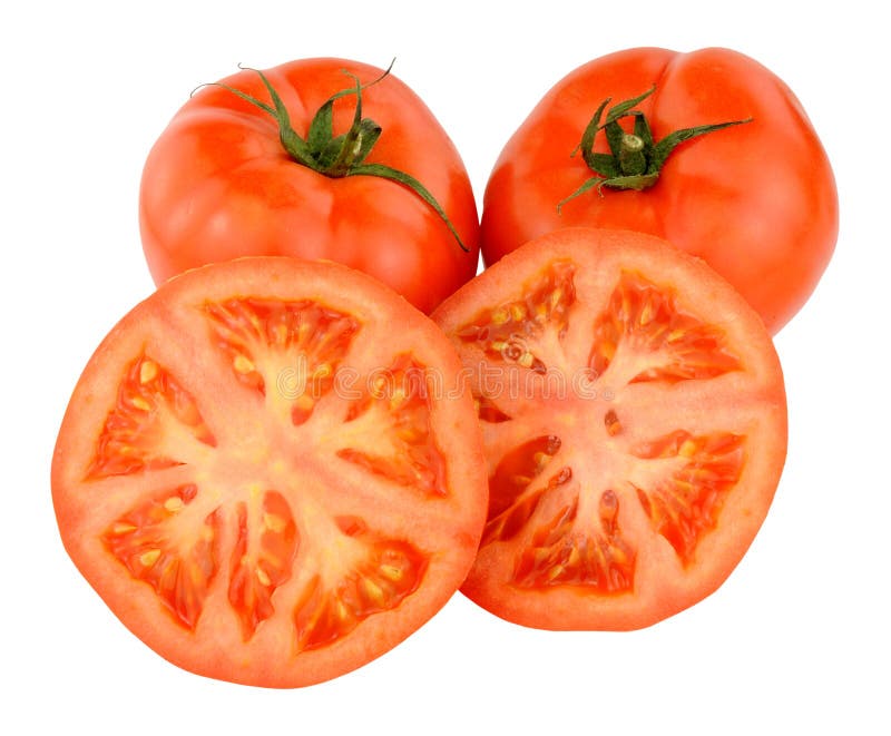 Large Fresh Beef Tomatoes stock photo. Image of salad - 63114992
