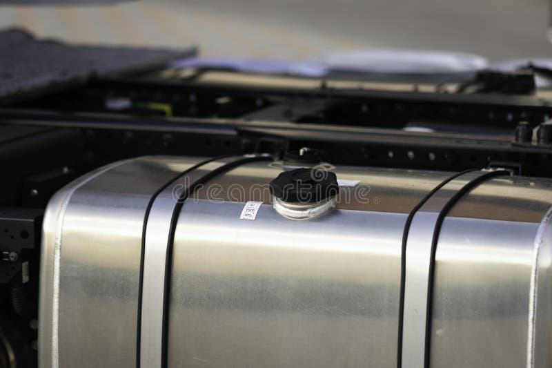 Large Fuel Tank on a Truck Tractor Editorial Stock Image - Image of ...