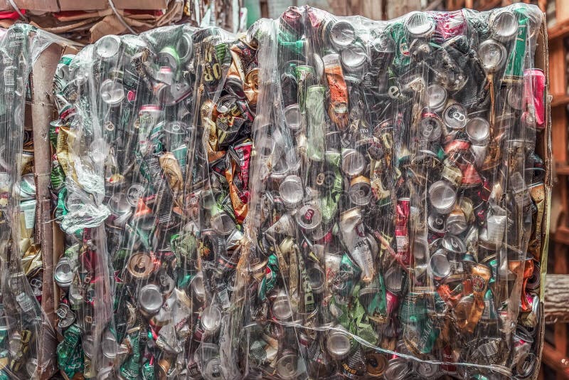 Compressed Garbage Isometric Composition Stock Image - Image of ...