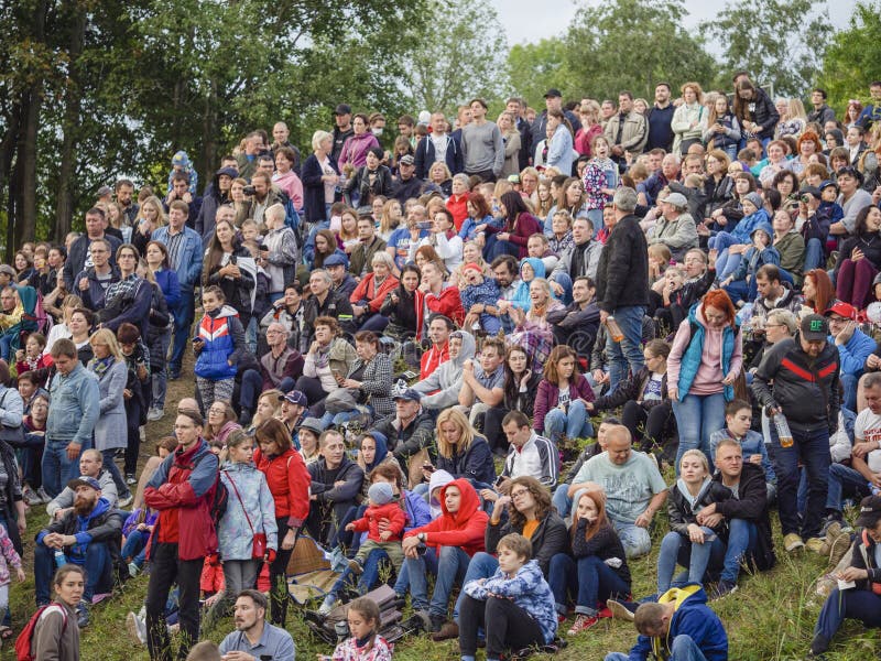 Large Gathering Of Devotees In Punjab, India Editorial Photo - Image of ...