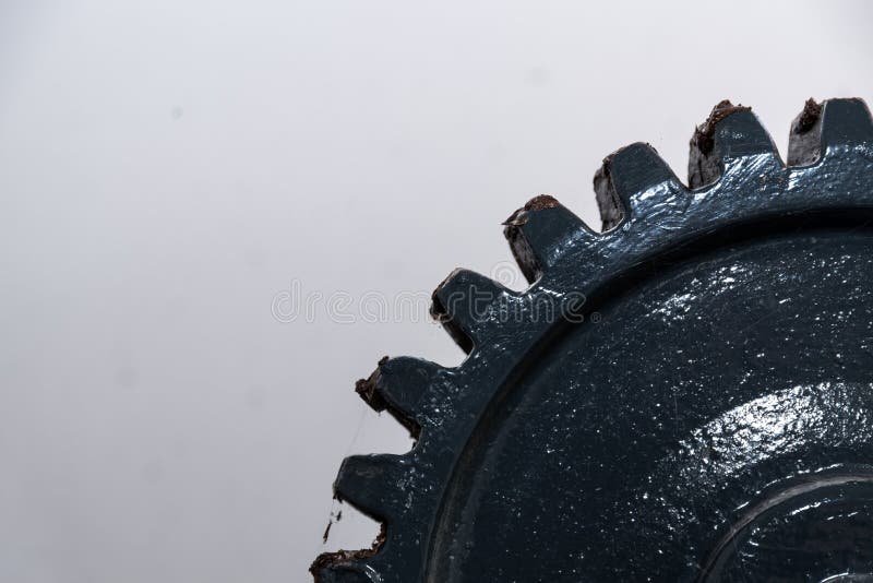 Large Gear - Detail Technology Gearbox Stock Image - Image of gearing ...