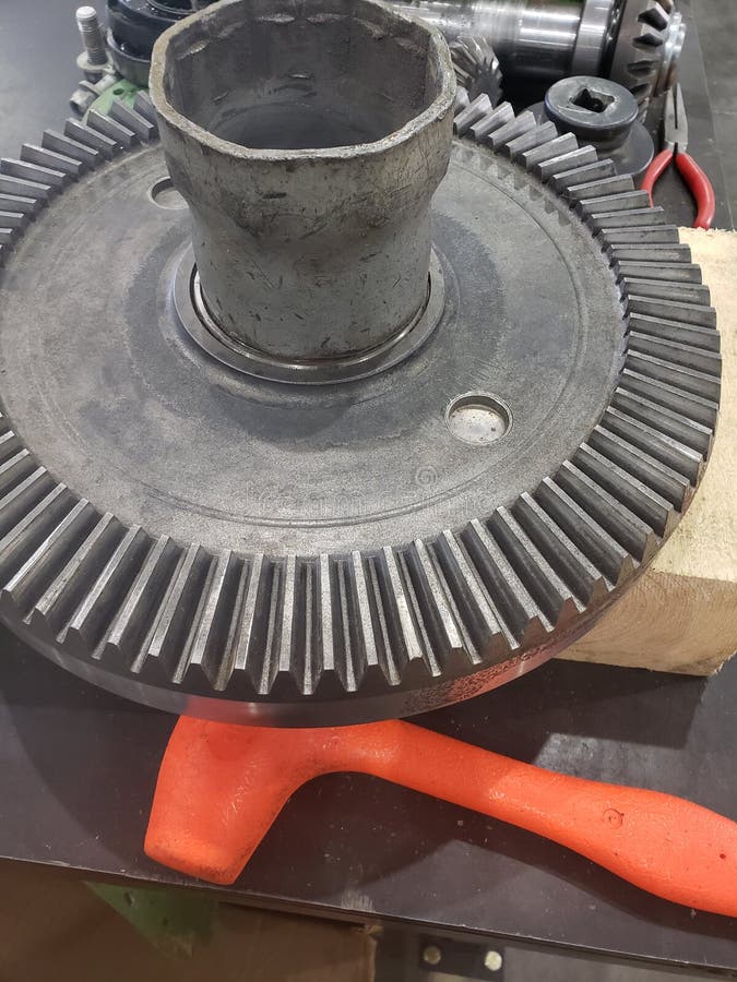 Large gear stock image. Image of disc, machinery, brake - 15552771