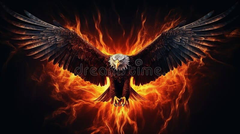 Glowing Eagle Soars Stock Illustrations – 209 Glowing Eagle Soars Stock Illustrations, Vectors ...
