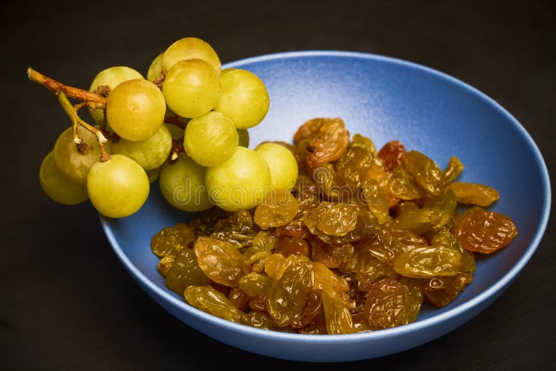 Large golden raisins stock image. Image of grape, white - 364163943