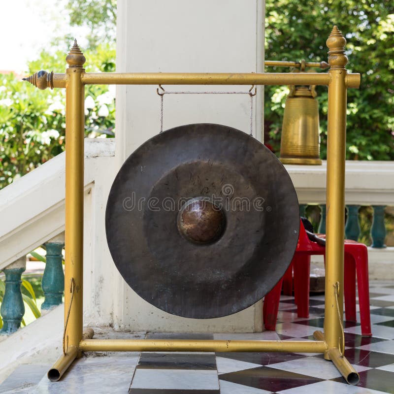 Large Gong stock photo. Image of thailand, nature, circle - 31433762