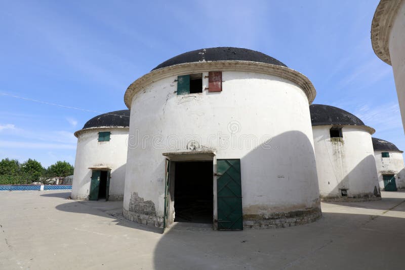 Large granary in China stock photo. Image of tower, purveyance - 378788578