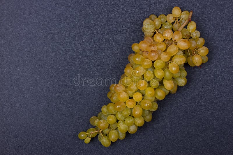 Large grapes cluster a stock photo. Image of group, black - 98808506