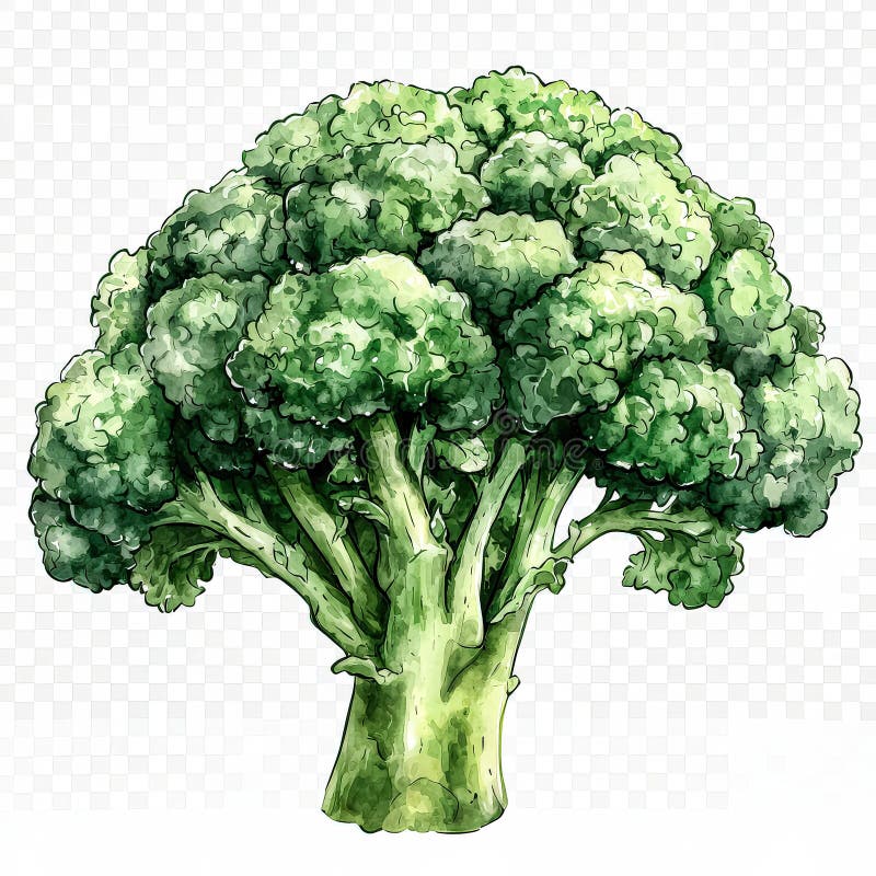 Large Green Broccoli Tree Many Branches Stock Photos - Free & Royalty ...