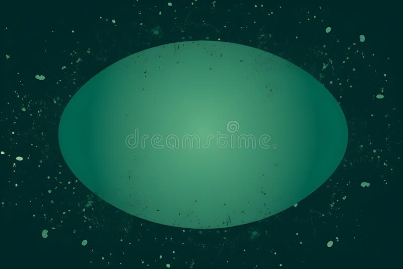 A Large Green Object in the Middle of a Black Background. Abstract ...