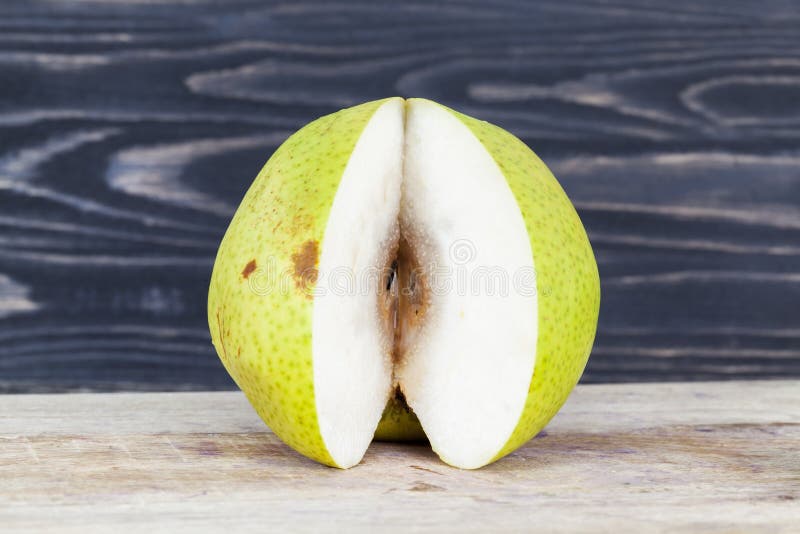 A large green pear stock photo. Image of inside, countryside - 131814806