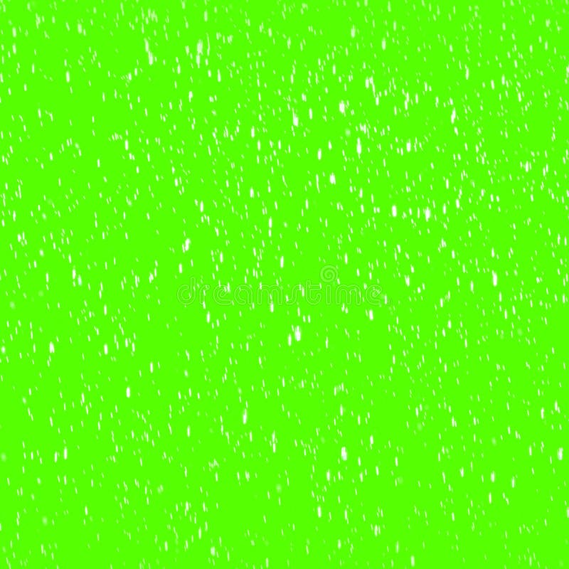 Large Green Screen Elements Rain Shower Storm Stock Illustration ...