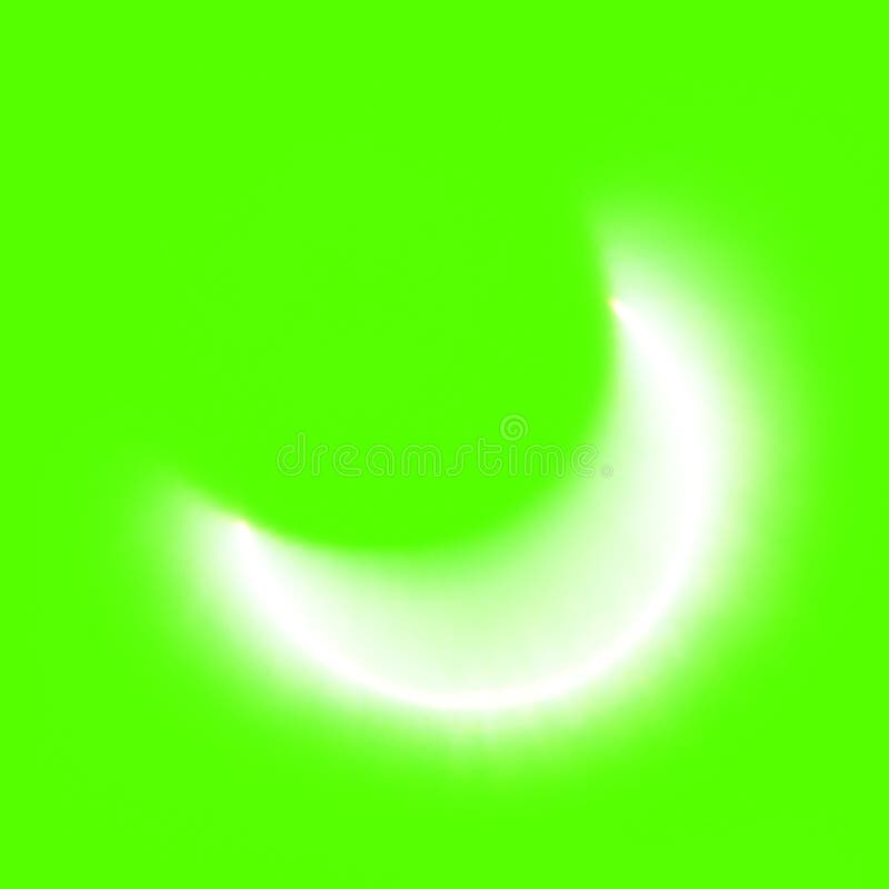 Large Green Screen Elements Solar Eclipse Stock Illustration ...