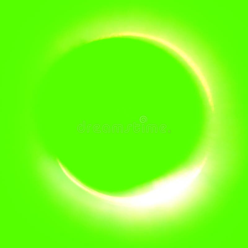 Large Green Screen Elements Solar Eclipse Stock Illustration ...