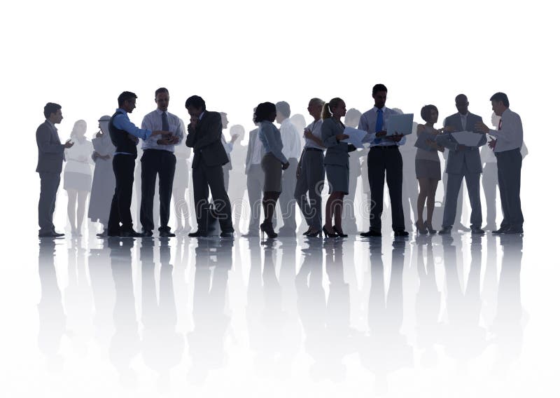 Large Group of Business Meeting Stock Photo - Image of east, caucasian ...