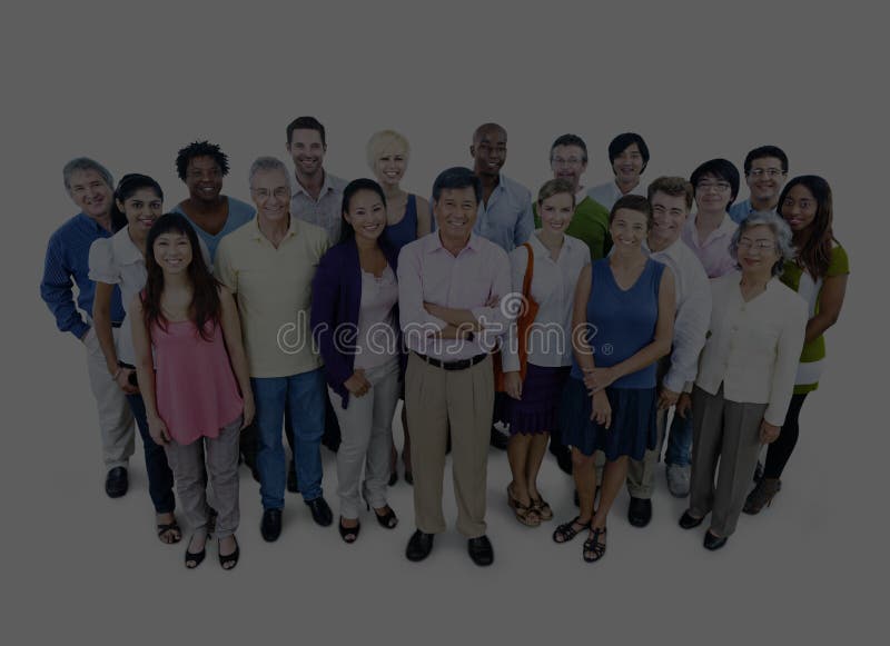 Large Group of Business People Team Community Concept Stock Photo ...