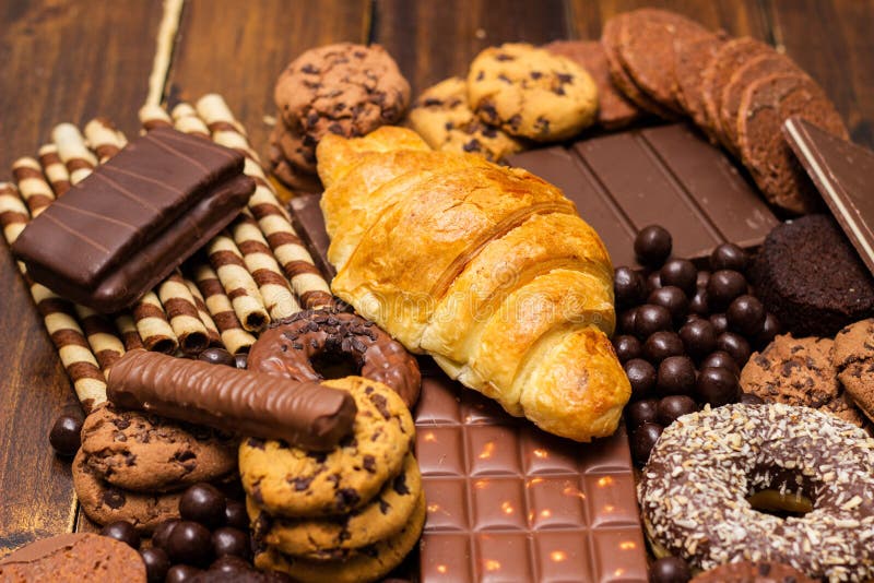 Large Group of Delicious Pastries and Chocolates Stock Image - Image of ... Large Group of Delicious Pastries and Chocolates Stock Image - Image of ...