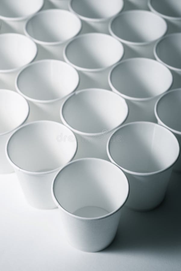 Disposable paper cups stock photo. Image of large, celebration - 179620478