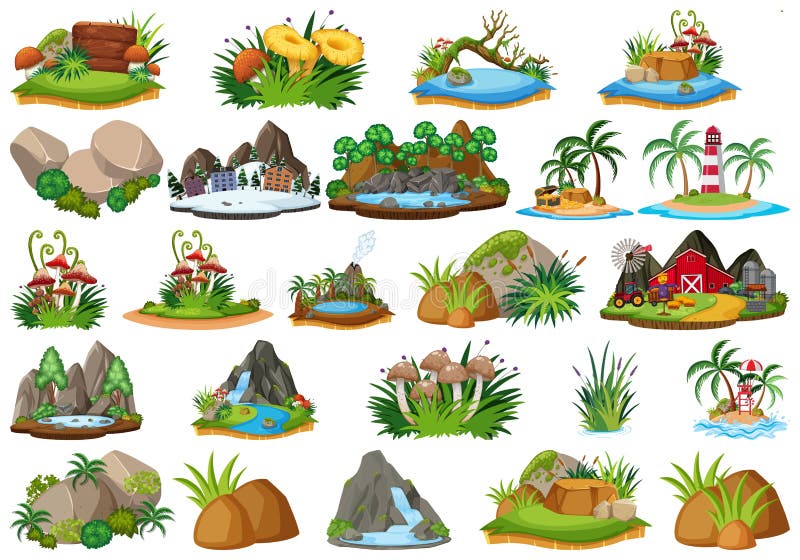 Landforms Stock Illustrations – 1,570 Landforms Stock Illustrations ...