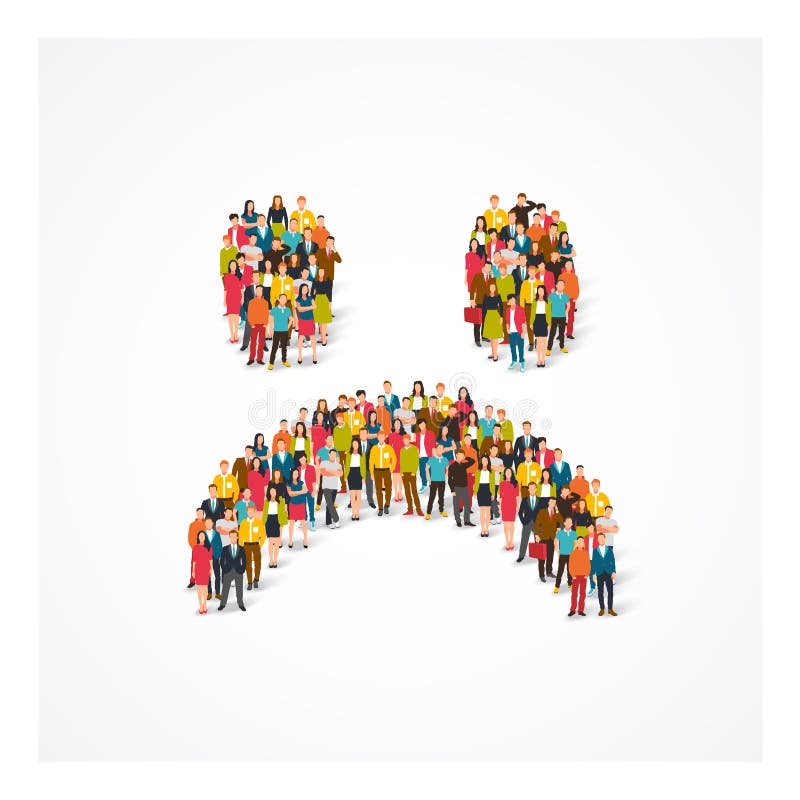 Group Sad Stock Illustrations – 3,345 Group Sad Stock Illustrations ...