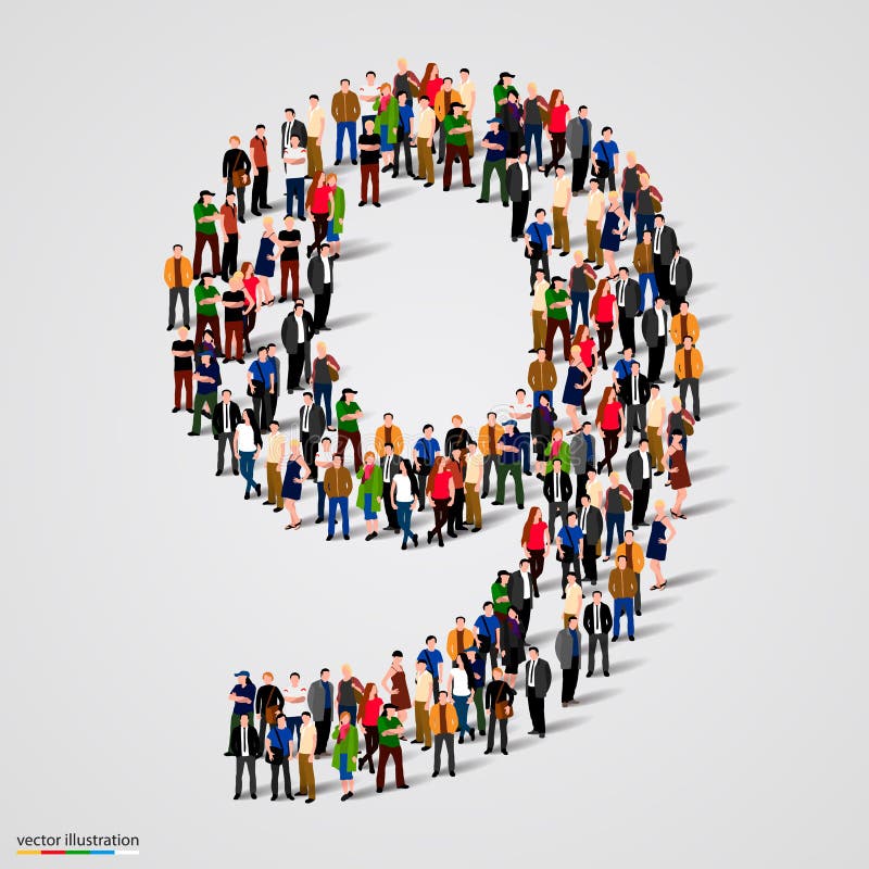 Number Group People Stock Illustrations – 11,888 Number Group People ...