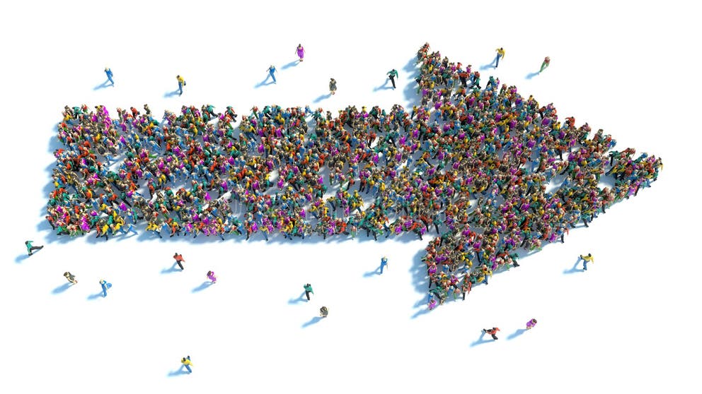 People Shape Arrow Stock Illustrations – 16,278 People Shape Arrow ...