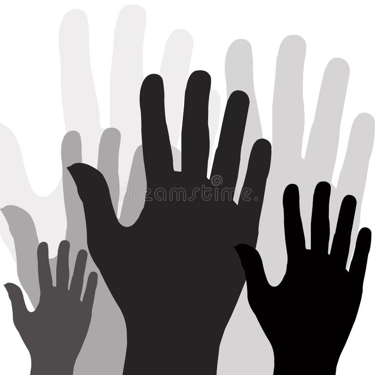 Raising Hands Group Stock Illustrations – 1,027 Raising Hands Group ...