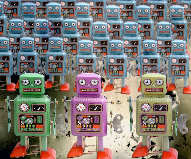 Marching Robots Stock Photos - Free & Royalty-Free Stock Photos from ...