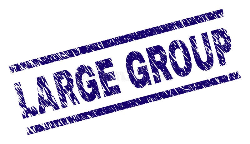 Scratched Textured LARGE GROUP Stamp Seal Stock Vector - Illustration ...