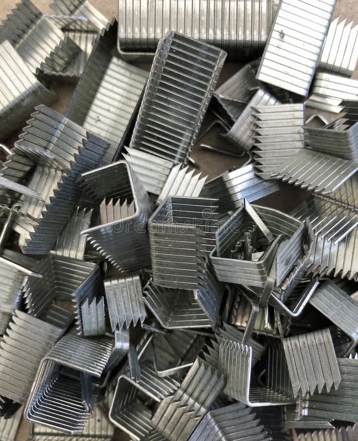 A Large Group of Staples on an Office Desk. Stock Photo - Image of ...