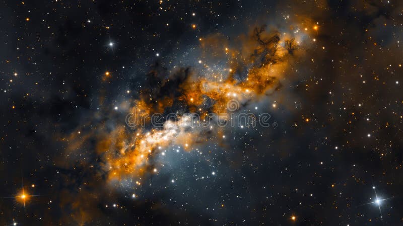 A Large Group of Stars in the Night Sky Stock Image - Image of creating ...