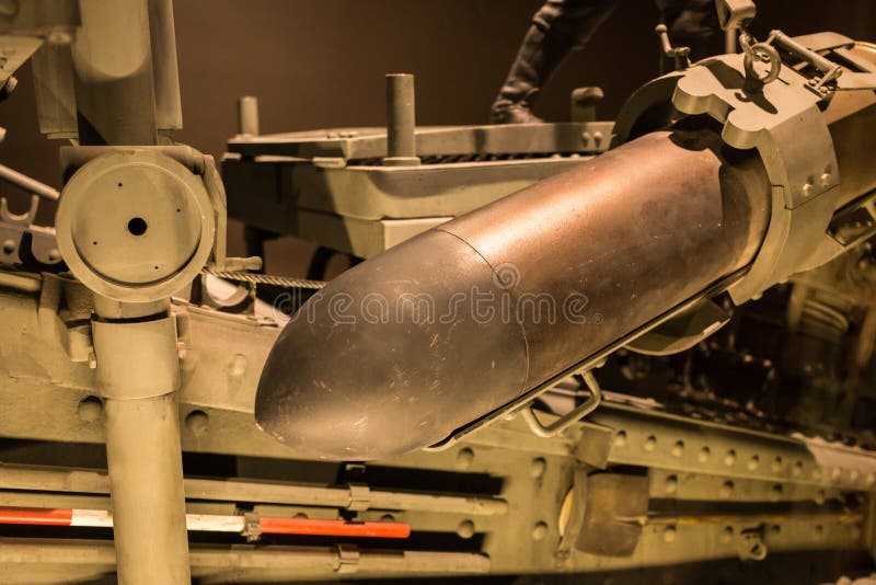 Large Gun Shell stock image. Image of defense, armor - 65838139