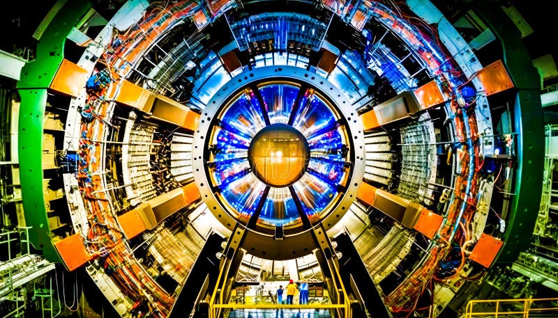 The Large Hadron Collider at Cern. Generative AI Stock Photo - Image of ... The Large Hadron Collider at Cern. Generative AI Stock Photo - Image of ...