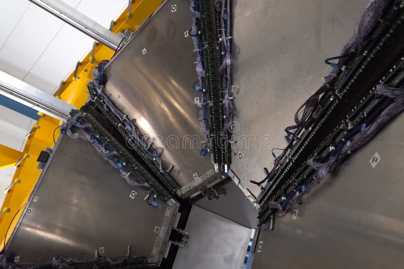 Large Hadron Collider, Collider Installation Stock Image - Image of ...