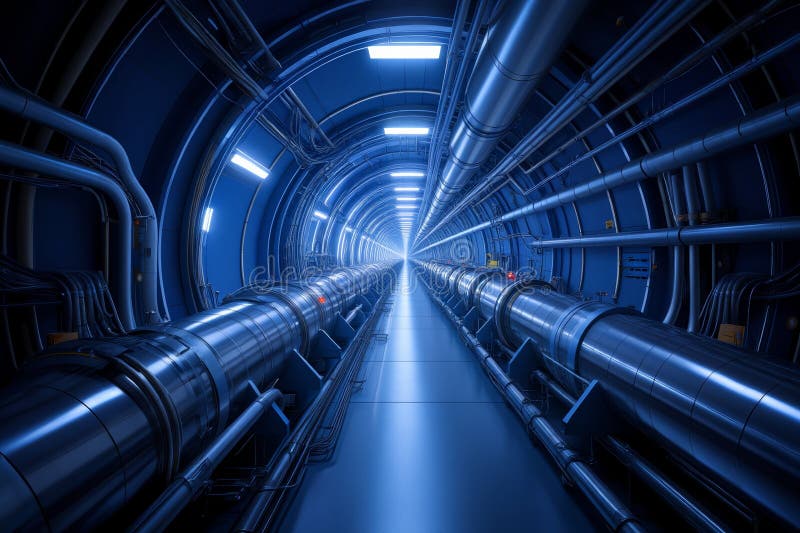 Large Hadron Collider stock image. Image of research - 370127497