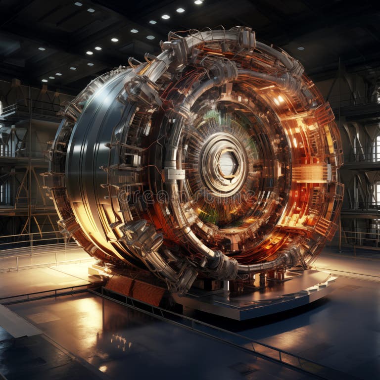 Large Hadron Collider stock image. Image of scientific - 355678099