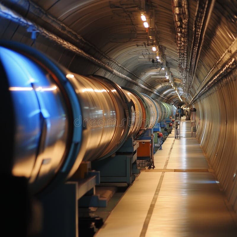 Large Hadron Collider stock image. Image of hadron, contemporary ...