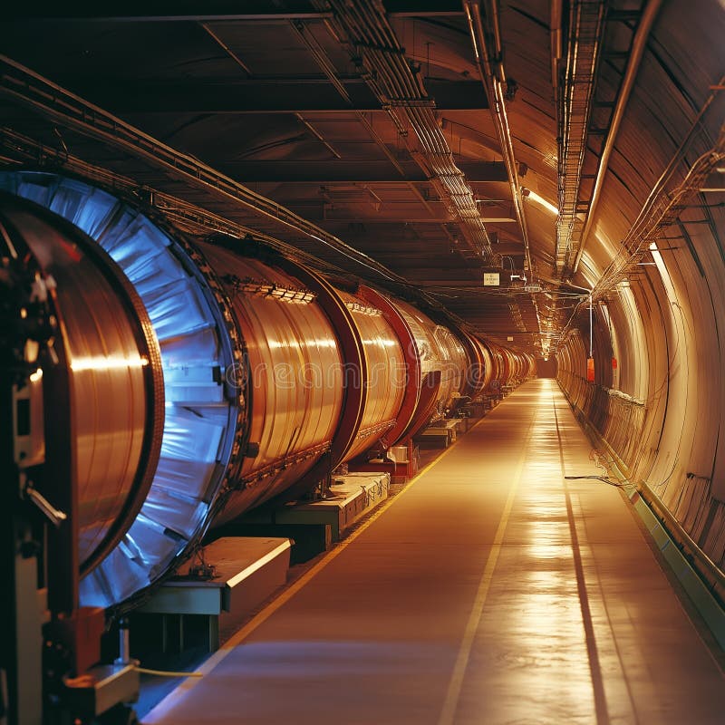 Large Hadron Collider stock image. Image of globe, development - 367774057
