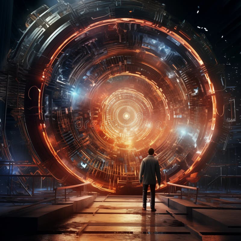 Large Hadron Collider stock image. Image of innovation - 314221747