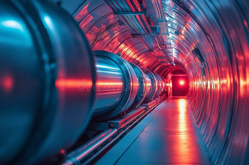 Large Hadron Collider stock photo. Image of creative - 340353306