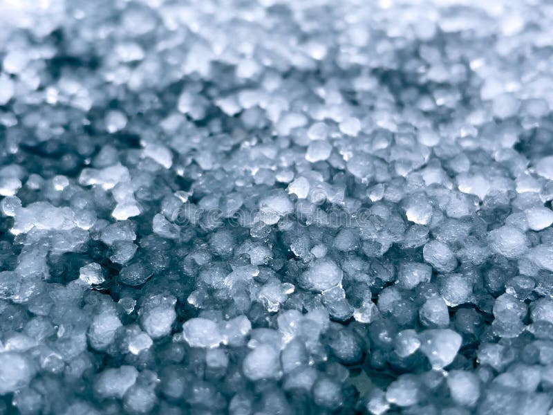 Large Hailstones on a Dark Background. Background, Texture Stock Image ...