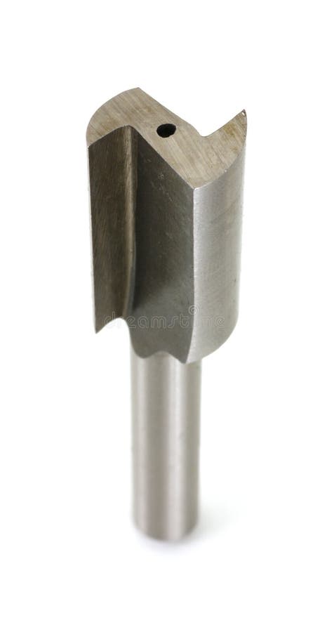 Large Half Inch Wide Straight Cut Router Bit Stock Photo - Image of ...