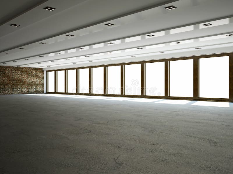 Large hall stock illustration. Illustration of home, garage - 40641296