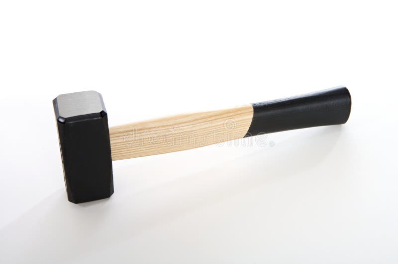 Large hammer stock photo. Image of powerful, metal, blow - 8428324