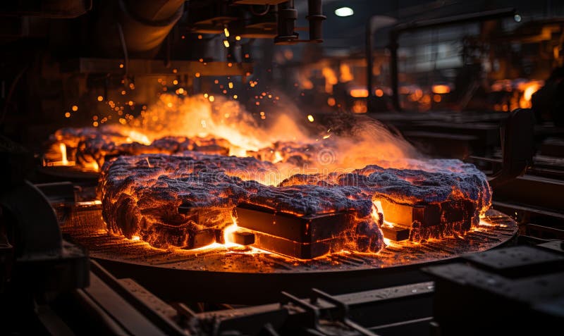 Large Pile of Coal on Table Stock Photo - Image of heap, coal: 333499506