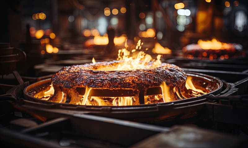 Large Pile of Coal on Table Stock Image - Image of mining, stockpile ...