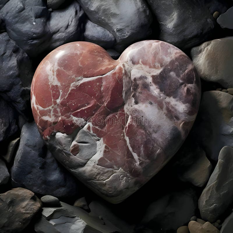 Heart Drawing Stone Stock Illustrations – 1,143 Heart Drawing Stone ...