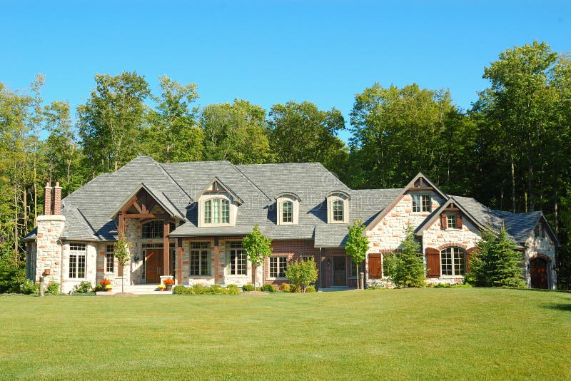 Large Home stock image. Image of mansion, stately, luxury - 11120195